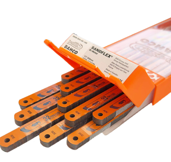 Bahco 3906 Sandflex Hacksaw Blades 300mm (12in) x 32tpi Pack 100 ...