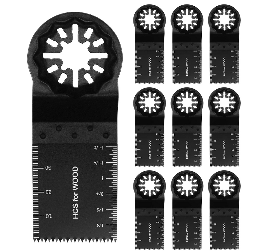 Starlock Multitool Blades,10Pcs Oscillating Saw Blades — Powertools Ireland